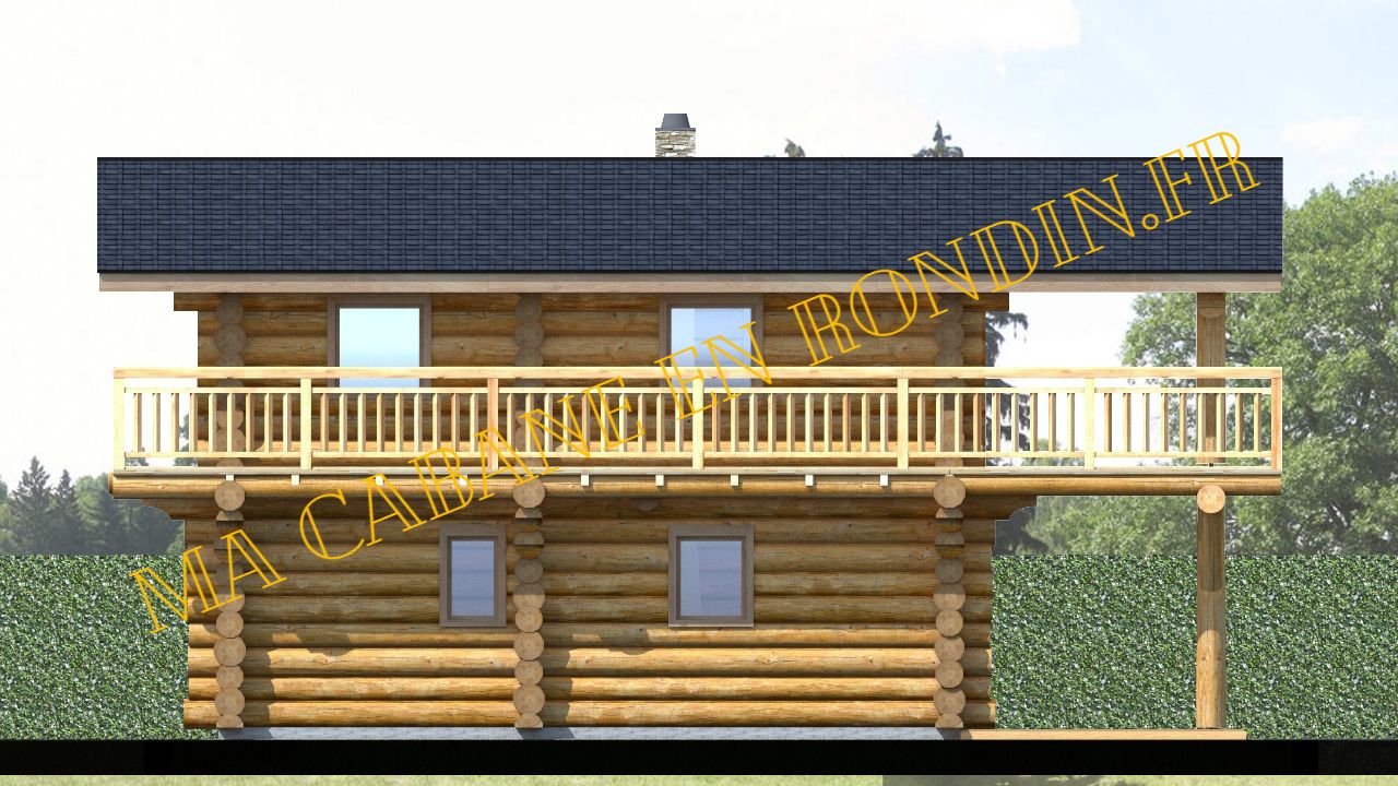 Chalet en rondin - 45m2 près de Castellane