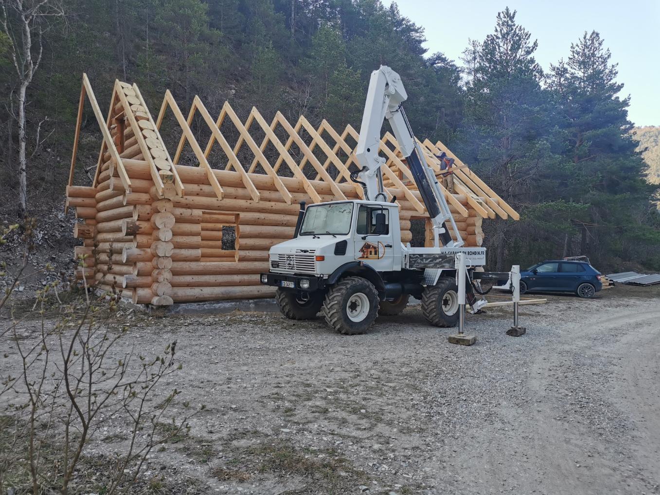 Découvrez la galerie photo de la société Ma Cabane en Rondin près de ...